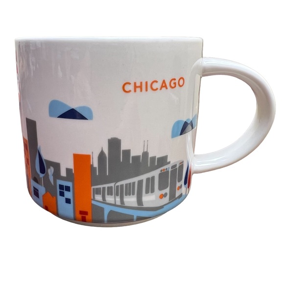 Starbucks | Kitchen | Starbucks You Are Here Collection Chicago Coffee ...